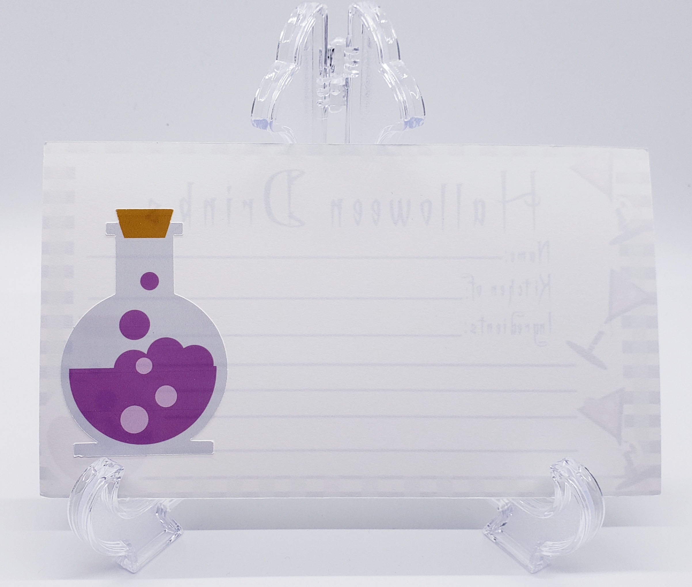 How to Make Witches Brew Recipe Cards (start to finish) – Cricut ...