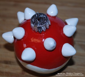 Super Mario Bros – Spiny (top) – Unique Designs by Monica