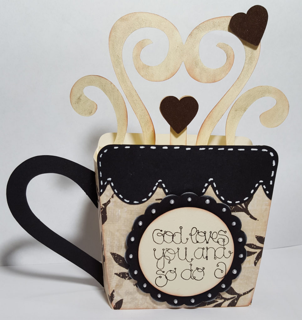 Coffee or Tea Cup Pop Up Card 1 – Unique Designs by Monica