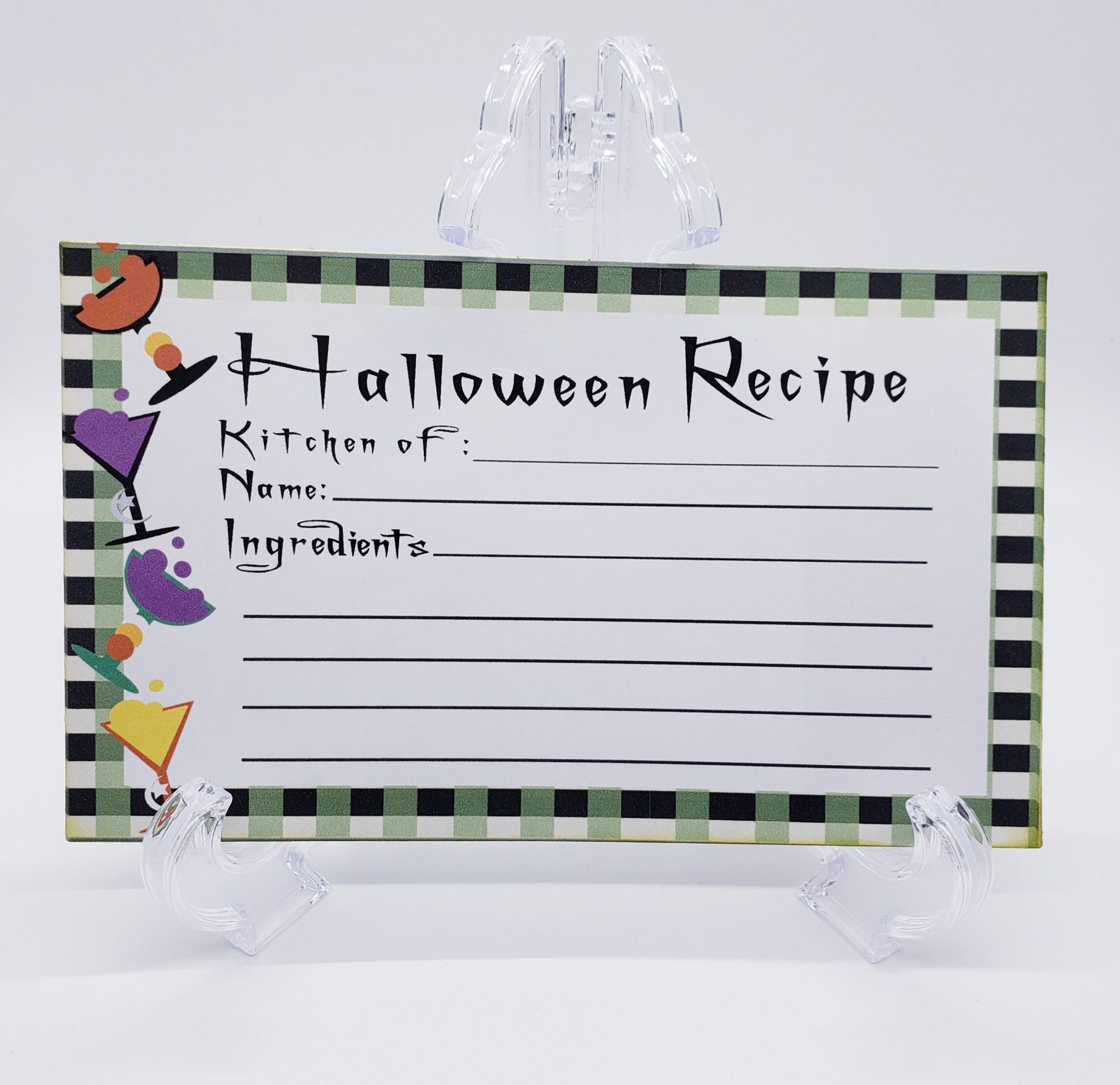 How to Make Witches Brew Recipe Cards (start to finish) – Cricut ...