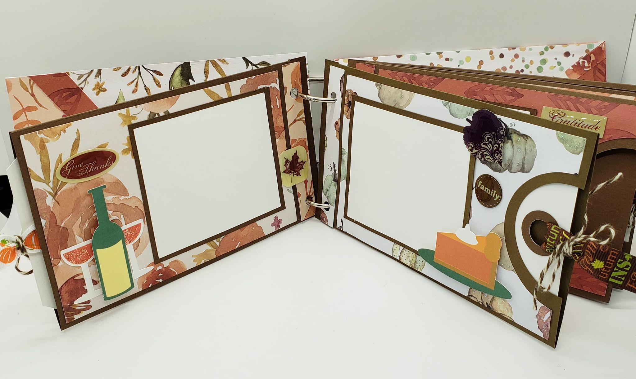 Thanksgiving Icons with Album SVG (Start To Finish) – Cricut Design ...